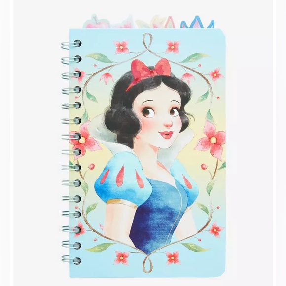 Disney | Office | Snow White Watercolor Portrait Tab Journal 75 Sheets ...